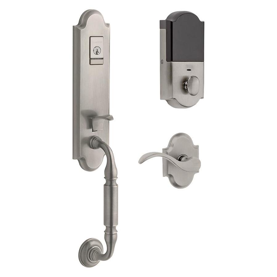 Baldwin Estate Evolved Manchester x Wave Lever Satin Nickel Single ...