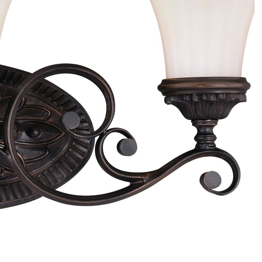 Cascadia Avenant 3-Light Bronze Traditional Vanity Light at Lowes.com