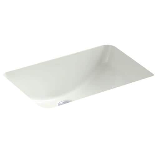 KOHLER Ladena Dune Undermount Rectangular Bathroom Sink with Overflow ...