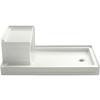 KOHLER Tresham Dune Acrylic Shower Base 36-in W x 60-in L with Right ...