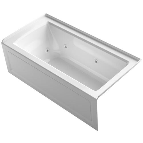 KOHLER Archer 30-in W x 60-in L White Acrylic Rectangular Right-Hand ...