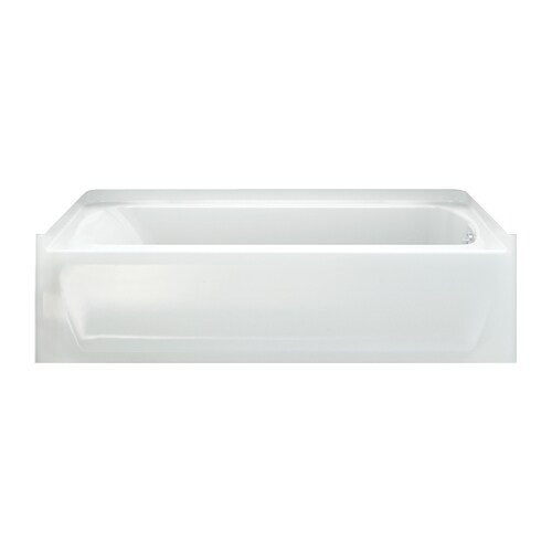 Sterling Ensemble 30-in W x 60-in L White Vikrell Rectangular Right ...