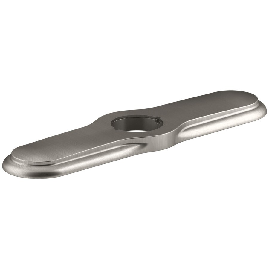 KOHLER Vibrant Stainless 10.3125-in Universal Kitchen Escutcheon in the ...
