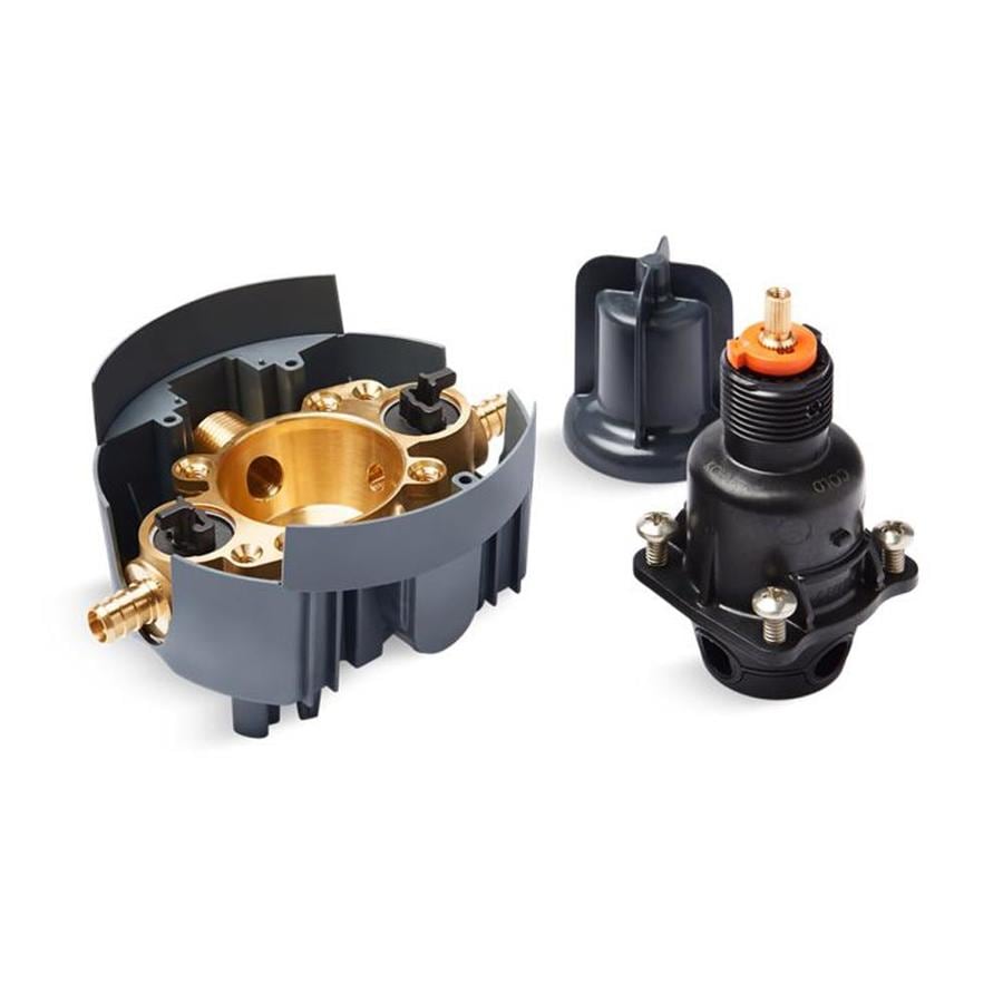 KOHLER Rite-Temp 1/2-in ID Pex x 1/2-in OD MNPT Brass Pressure ...