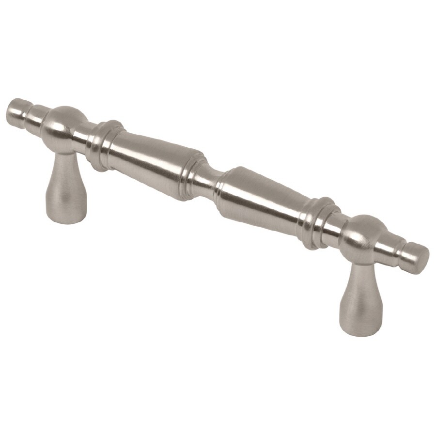 Liberty Hardware Center to Center Satin Nickel Bar Drawer Pulls at ...
