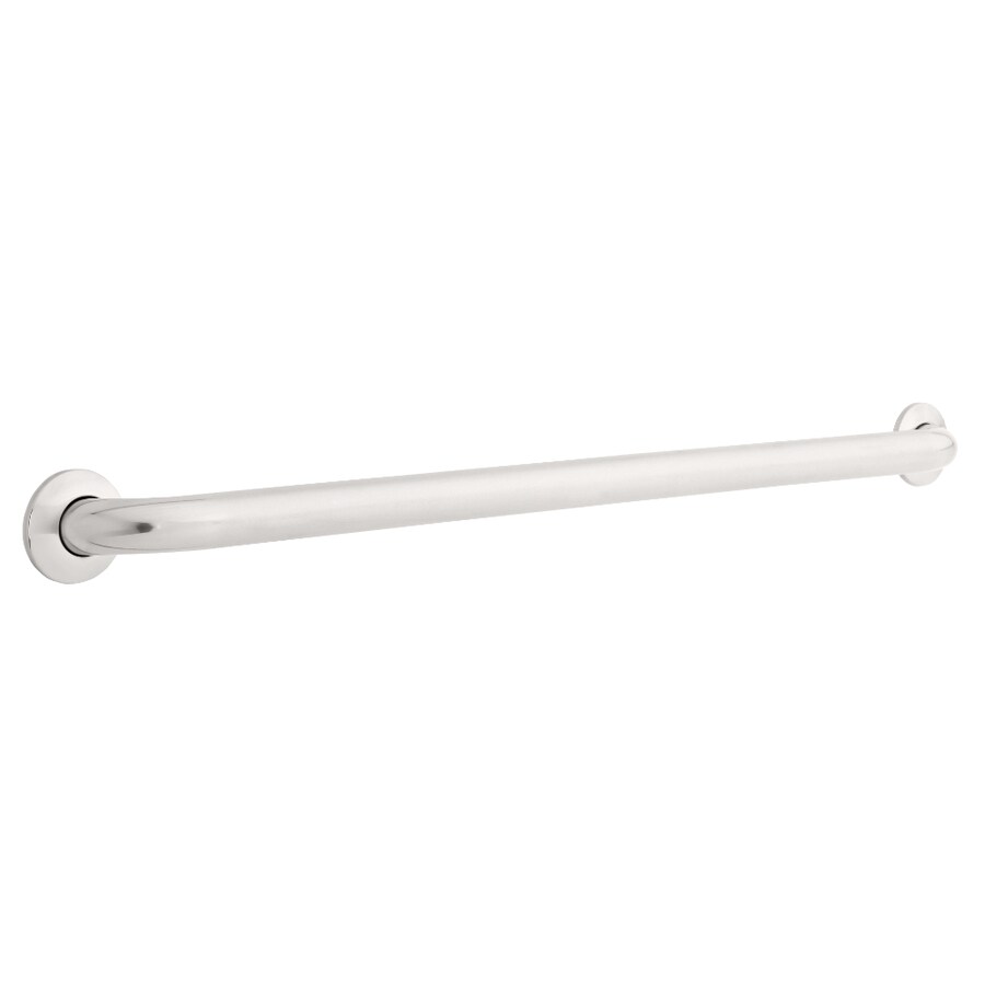 Delta 36-in Peened and Bright Stainless Wall Mount Grab Bar at Lowes.com