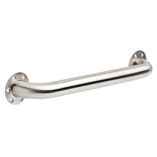 Delta 18-in Stainless Steel Wall Mount Grab Bar in the Grab Bars ...