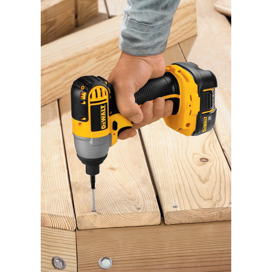 DEWALT 2-Tool 18-Volt Power Tool Combo Kit with Soft Case (Charger ...