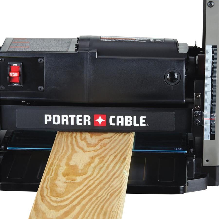 PORTER-CABLE 12-in W 15-Amp 2-Blade Benchtop Planer at Lowes.com