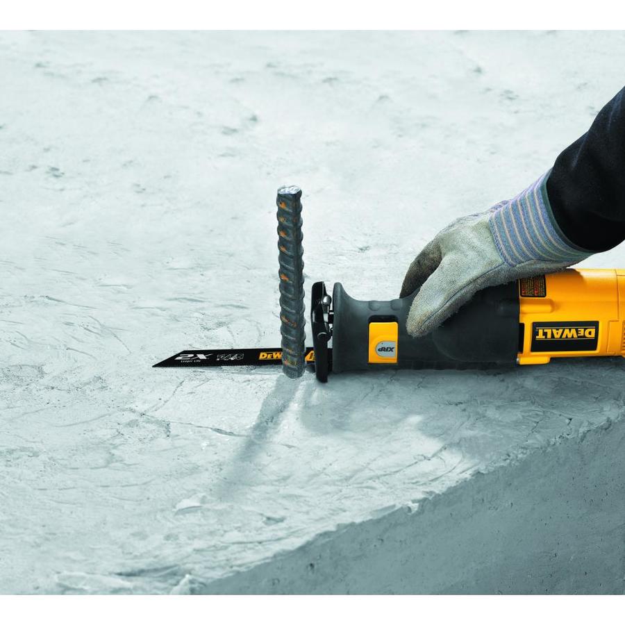 DEWALT 5-Pack 8-in 14/18-TPI Metal Cutting Reciprocating Saw Blade at ...