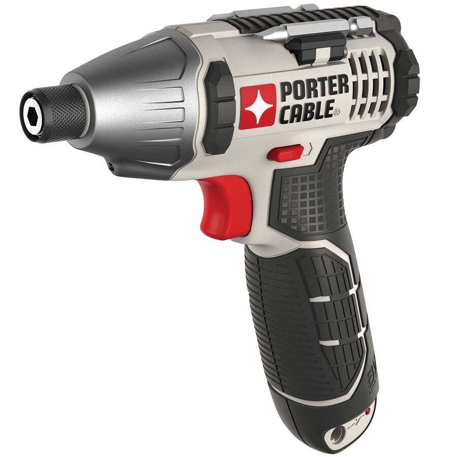 PORTER-CABLE 8-Volt 1/4-in Cordless Screwdriver (1-Battery Included and ...