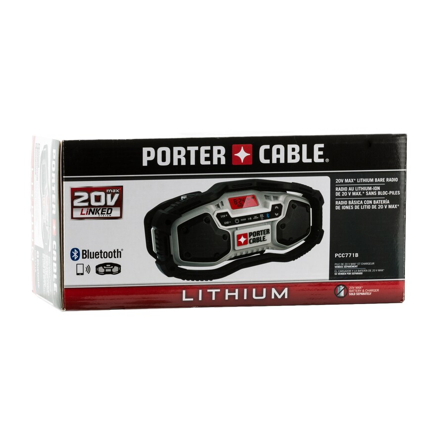 PORTER-CABLE Jobsite Radio in the Jobsite Radios department at Lowes.com