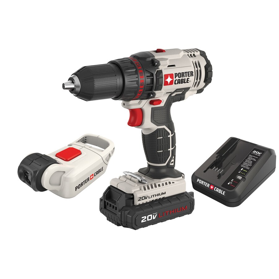 PORTER-CABLE 2-Tool 20-Volt Max Lithium Ion (Li-ion) Cordless Combo Kit ...