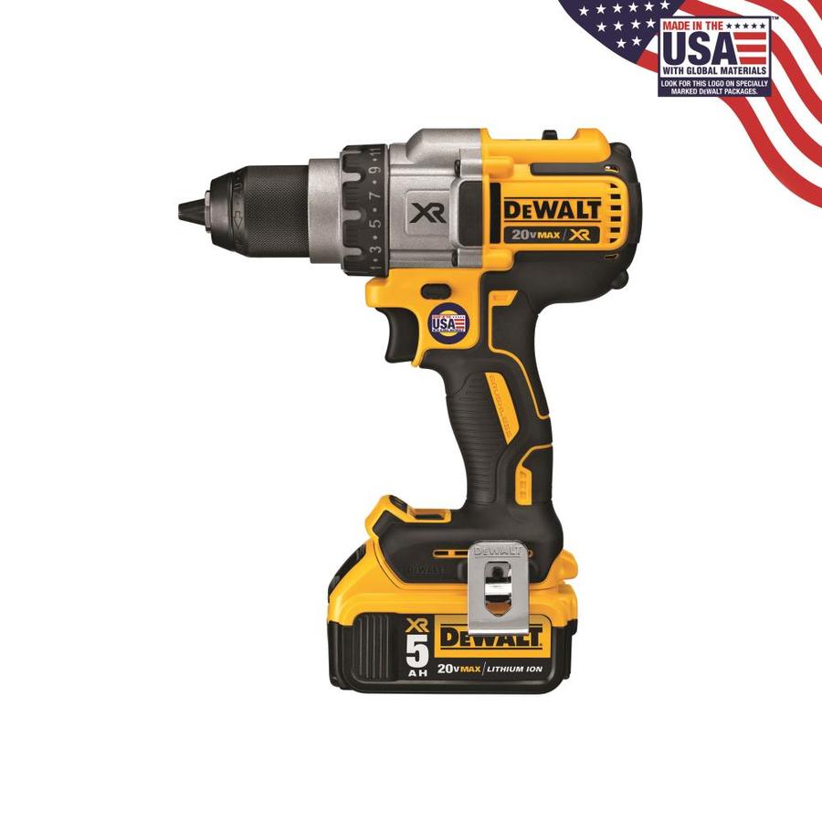 DEWALT 20-Volt Max 1/2-in Brushless Cordless Drill (Charger Included ...