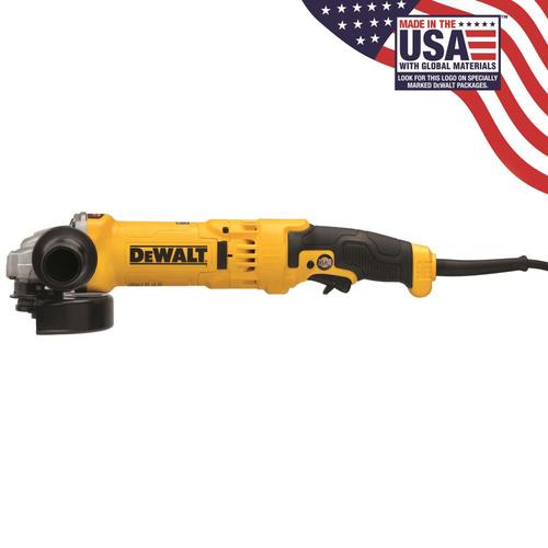 DEWALT 4-1/2-in to 5-in 13-Amp Trigger Switch Corded Angle Grinder at ...