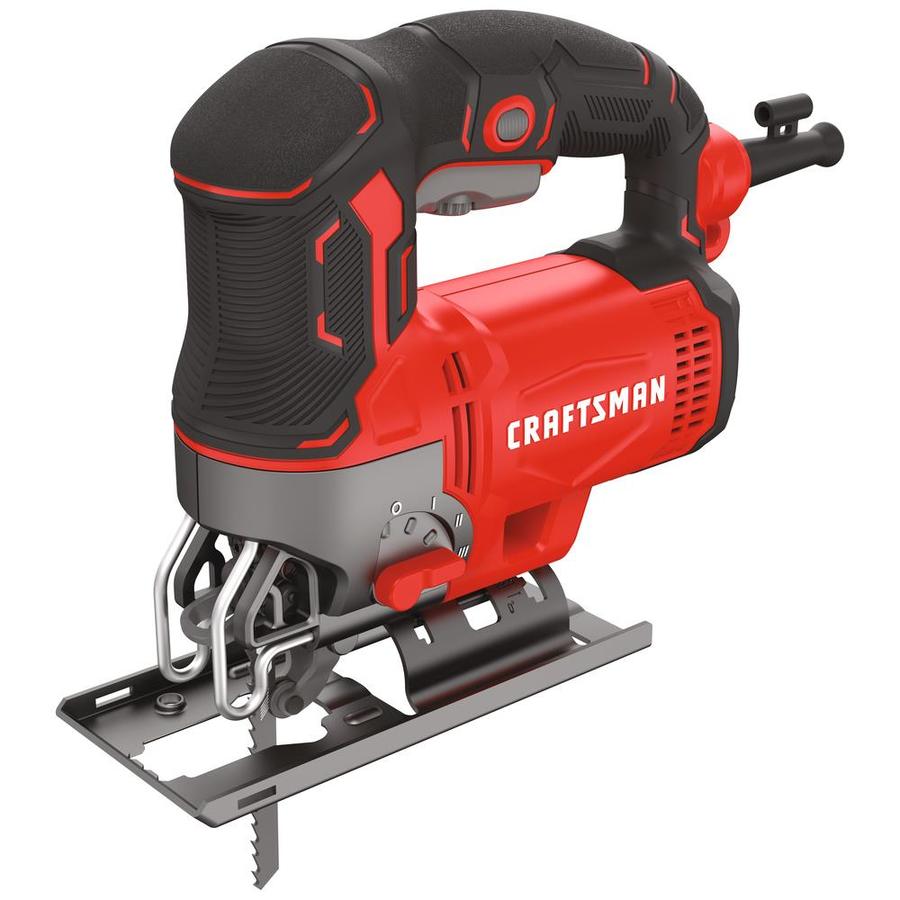 CRAFTSMAN 6-Amp Keyless U Shank Variable Speed Corded Jigsaw at Lowes.com