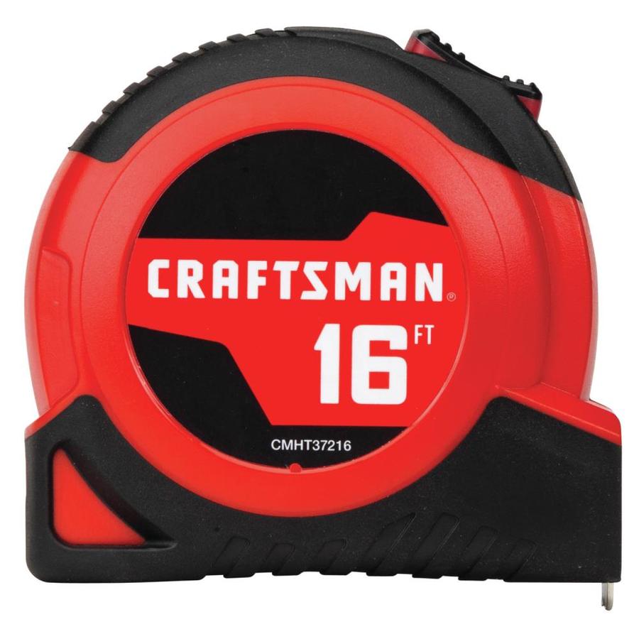 CRAFTSMAN SELF-LOCK 16-ft Auto Lock Tape Measure in the Tape Measures ...