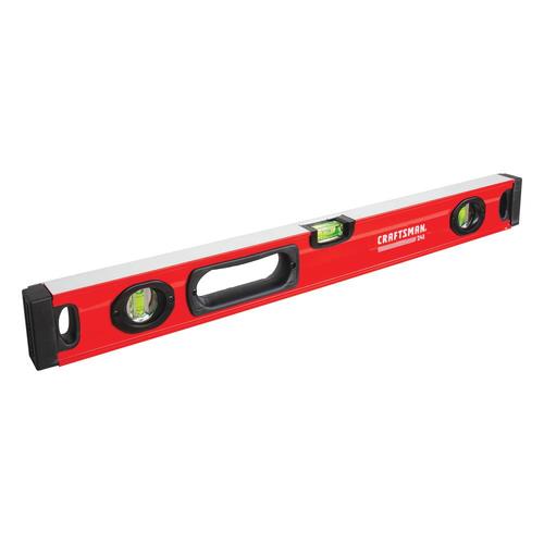 CRAFTSMAN 24-in Box Beam Level in the Levels department at Lowes.com