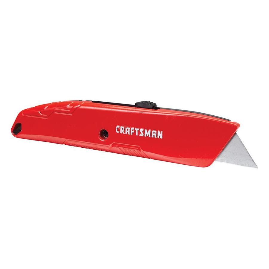 CRAFTSMAN 3/4-in 1-Blade Retractable Utility Knife in the Utility ...