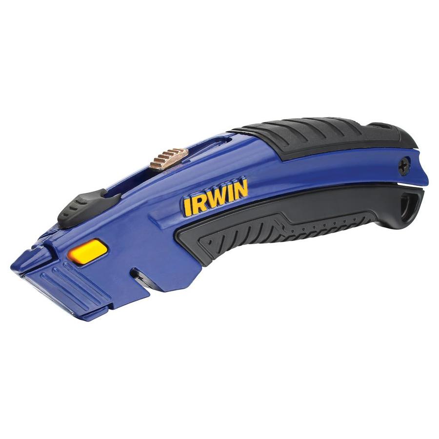IRWIN 3/4-in 3-Blade Retractable Utility Knife with On Tool Blade ...