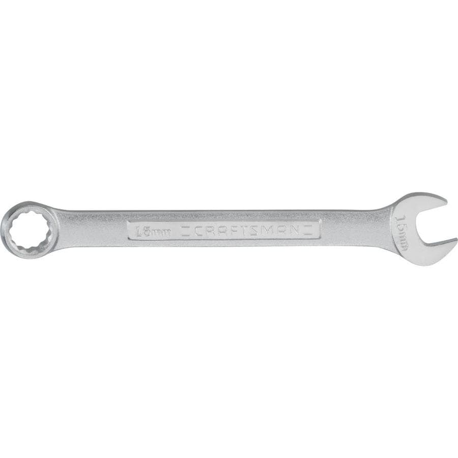 CRAFTSMAN 15mm 12-Point Metric Standard Combination Wrench in the ...