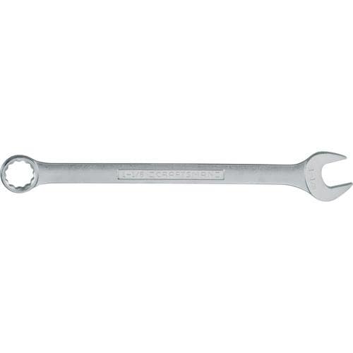 CRAFTSMAN 1-1/8-in 12-Point Standard (SAE) Standard Combination Wrench ...