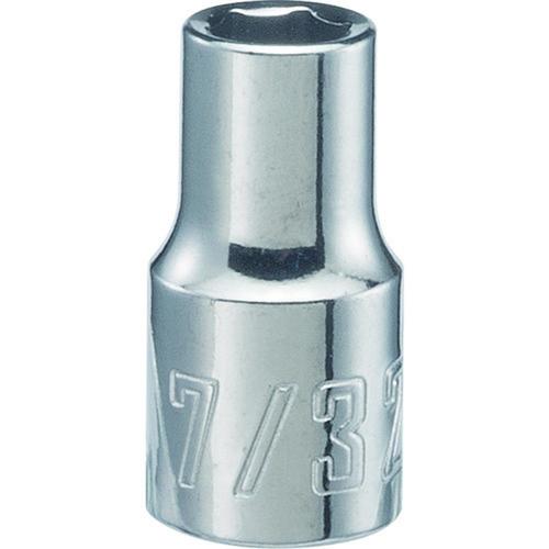 CRAFTSMAN Standard (SAE) 1/4-in Drive 6-point 7/32-in Shallow Socket in ...
