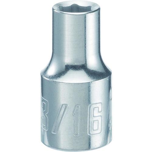 CRAFTSMAN Standard (SAE) 1/4-in Drive 6-Point 3/16-in Shallow Socket at ...