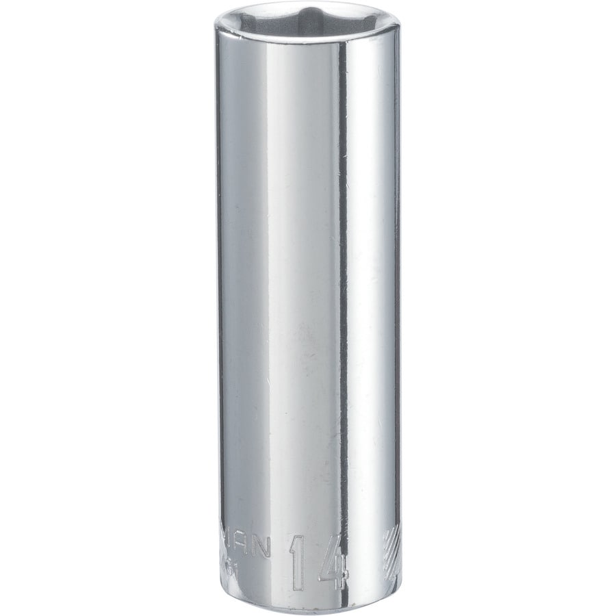 CRAFTSMAN Metric 3/8-in Drive 6-point 14mm Deep Socket at Lowes.com