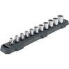 CRAFTSMAN 11-Piece Standard (SAE) 3/8-in Drive 6-point Shallow Socket ...