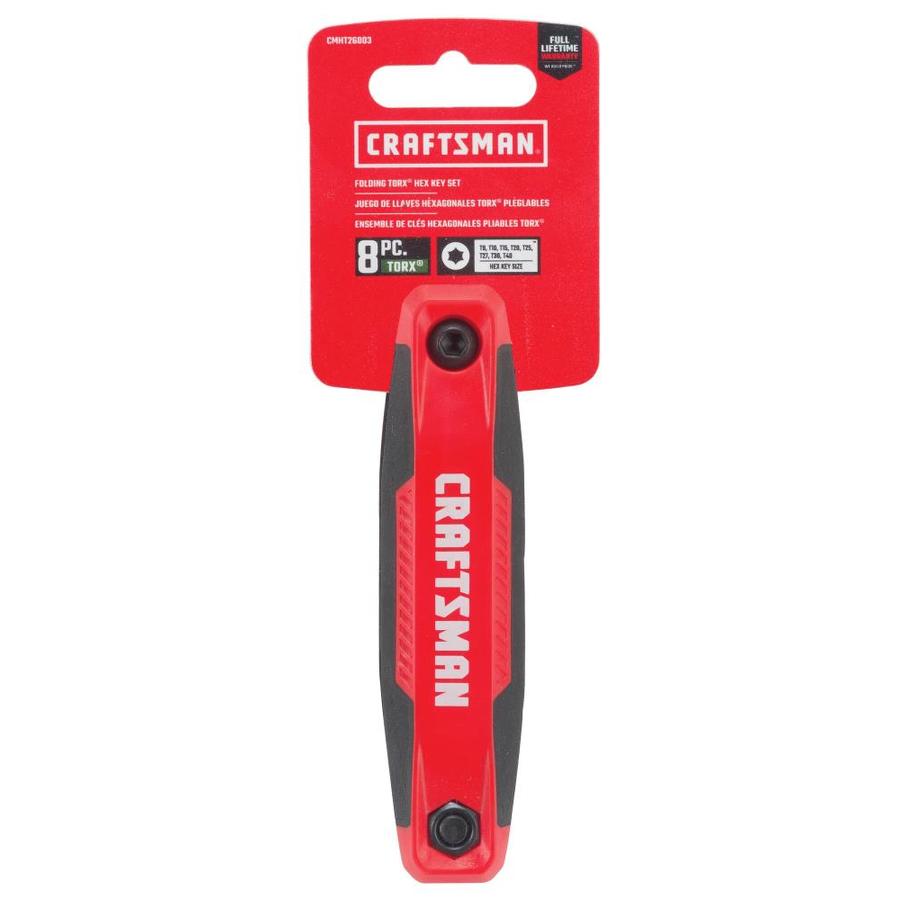 CRAFTSMAN 8-key Folding Hex Key Set at Lowes.com CRAFTSMAN 8-key Folding Hex Key Set at Lowes.com