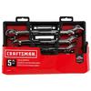 CRAFTSMAN 5-Piece Set 6-Point Standard (SAE) Flare nut Open End Wrench ...