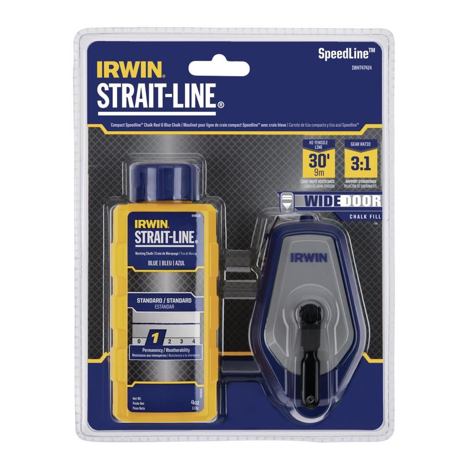 IRWIN STRAIT-LINE Classic 30-ft Chalk Reel in the Chalk Reels ...