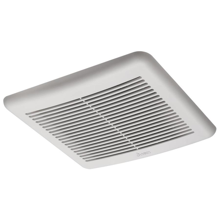 Delta Breez Slim 1.2-Sone 50-CFM White Bathroom Fan ENERGY STAR in the ...