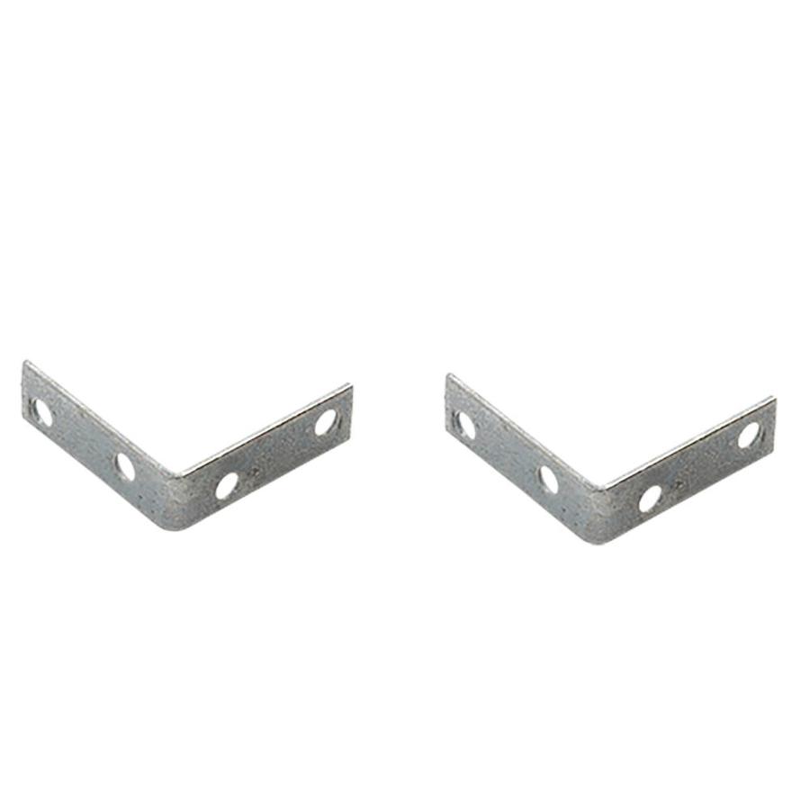 National Hardware 2-in Galvanized Corner Brace in the Angles, Brackets ...
