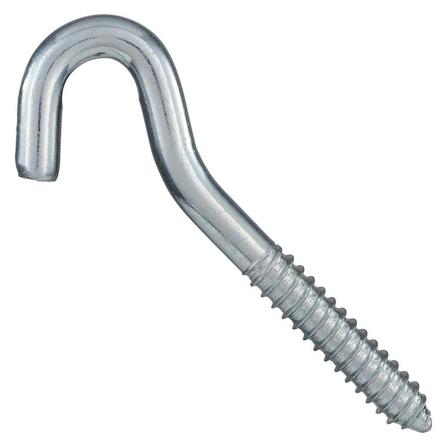 National Hardware Steel Screw Hook in the Hooks department at Lowes.com
