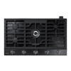 Samsung Premium 5-Burner Gas Cooktop (Black Stainless Steel) (Common ...