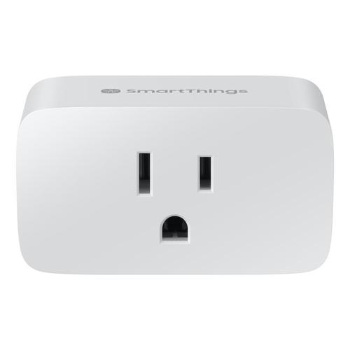 Samsung SmartThings 240-Volt 1-Outlet Indoor Smart Plug in the Smart ...