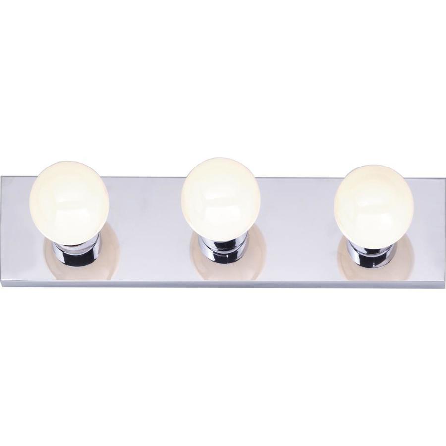 3-Light Chrome Traditional Vanity Light at Lowes.com