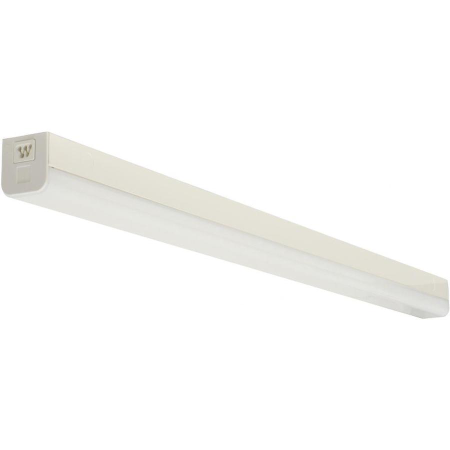 LED 4 ft.; Slim Strip Light; 38W; 4000K; White Finish; Connectible at ...