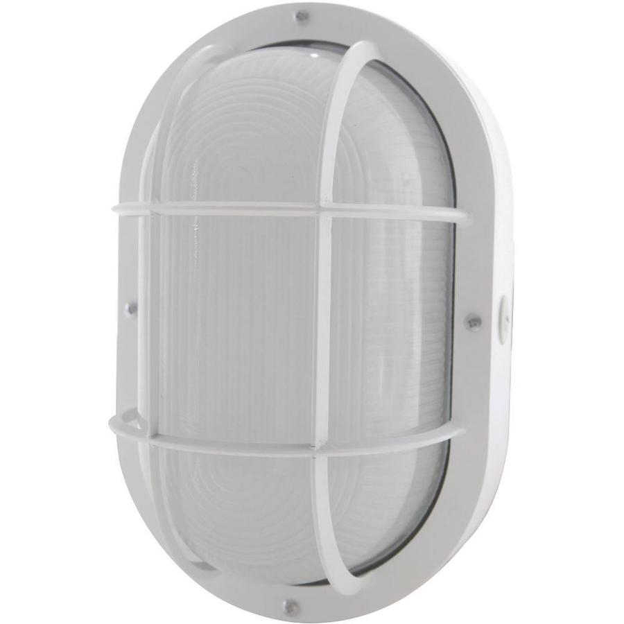 5.5-in H White LED Outdoor Wall Light ENERGY STAR at Lowes.com