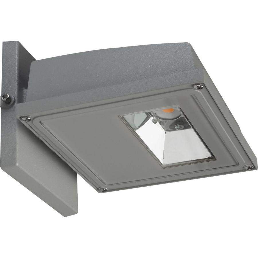 2884-Lumen 30-Watt Gray LED Wall Pack Light at Lowes.com