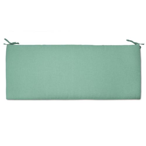 Plantation Patterns Turquoise Patio Bench Cushion in the Patio ...