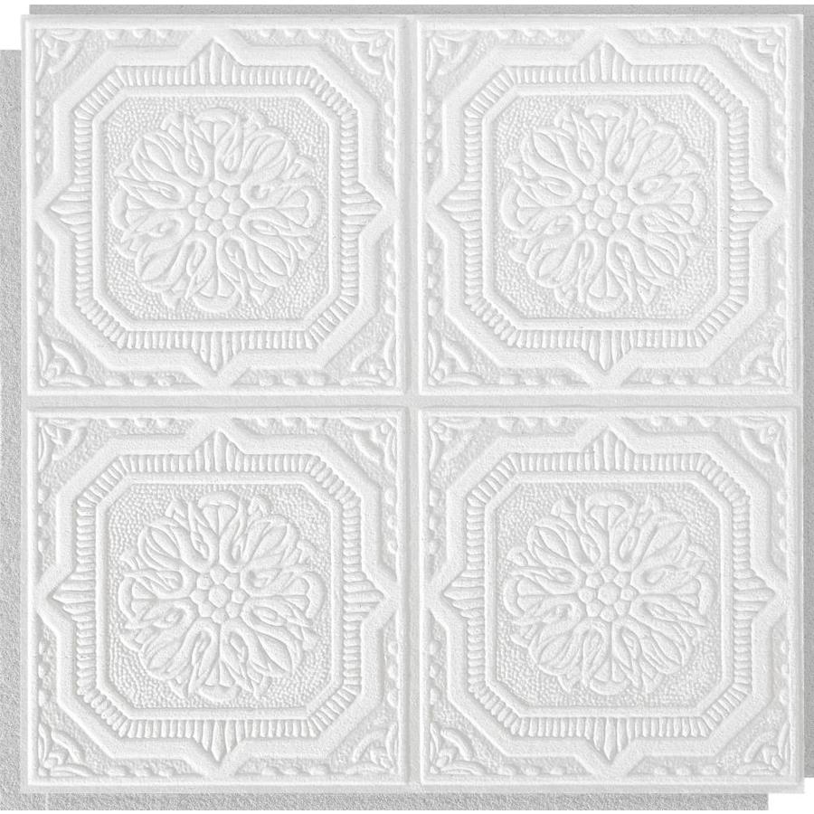 Armstrong Ceilings Wellington ceiling tile sample 6-in x 6-in in the ...