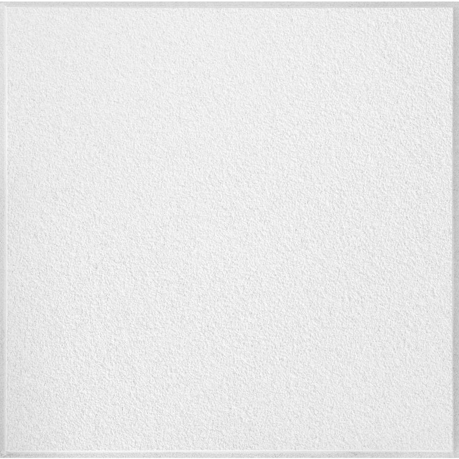 Armstrong Ceilings Classic Fine Textured ceiling panel sample 6-in x 6 ...