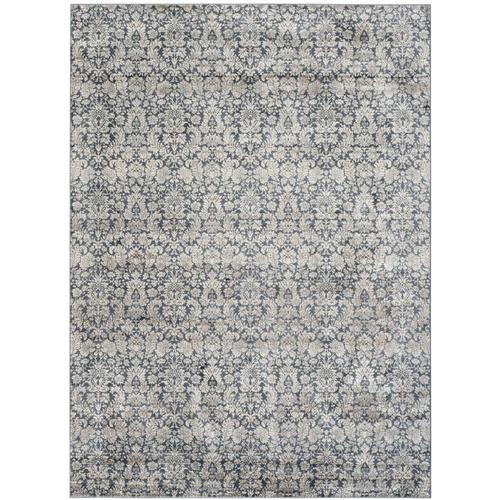 Safavieh Vintage Victoria 9 x 12 Navy/Creme Indoor Floral/Botanical ...
