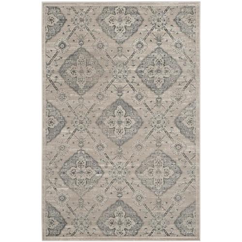 Safavieh Carnegie Taupe/Light Blue Indoor French Country Area Rug ...