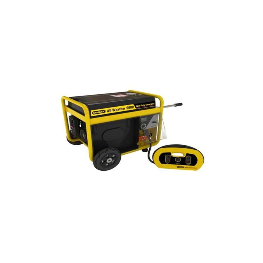 Stanley 5,000-Running Watts Portable Generator with Stanley Engine at ...