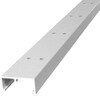 Wolf Handrail Bottom rail extrusion White Aluminum Deck Handrail at ...