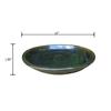 Allen + roth 13-in Green Ceramic Plant Saucer at Lowes.com